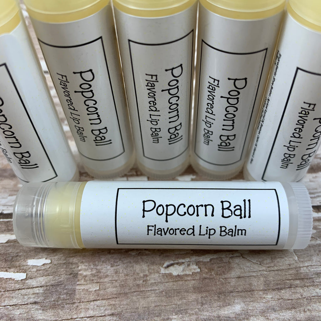 Popcorn Ball Flavored Lip Balm – SoapArt, LLC